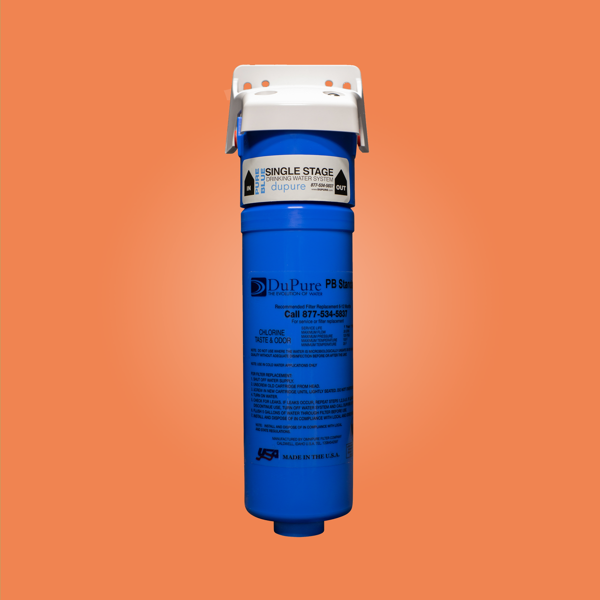 Pure Blue Single Stage Drinking Water System