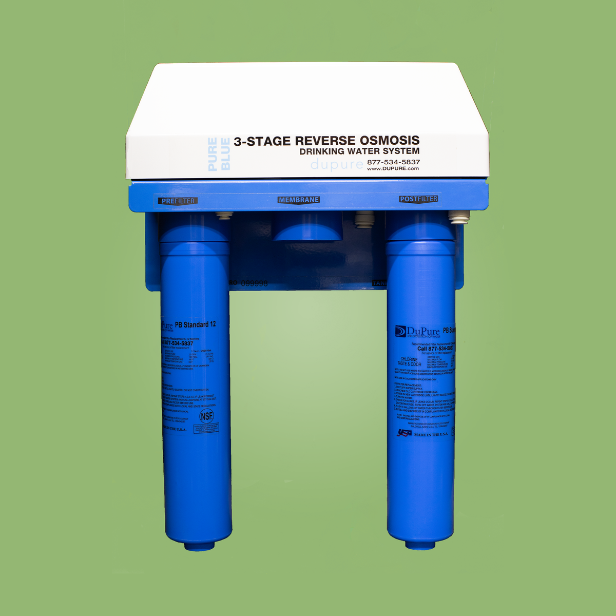 PB (Pure Blue) Pre/Post 12" Filters for Reverse Osmosis